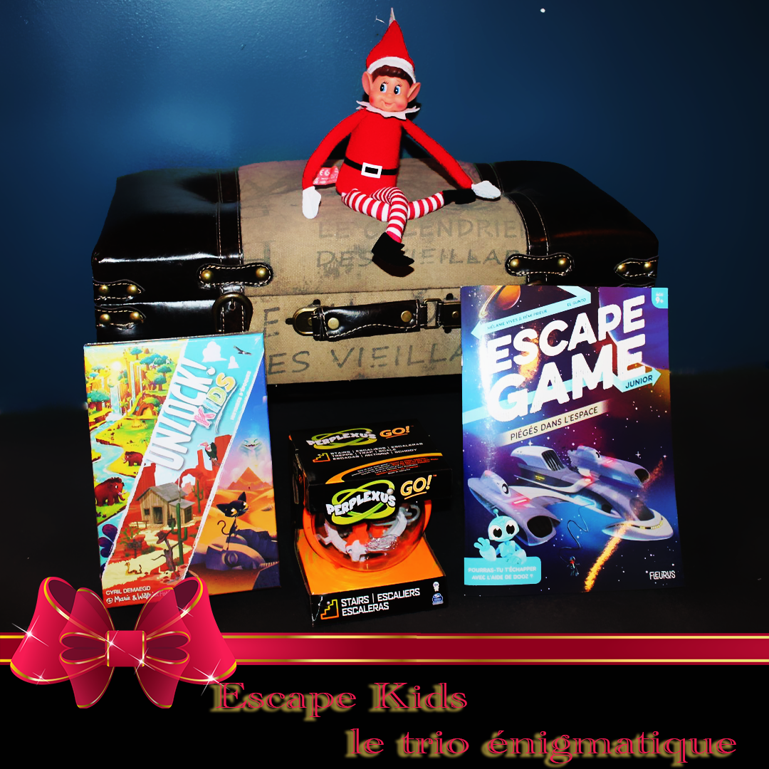 idées cadeaux Noël Escape Game